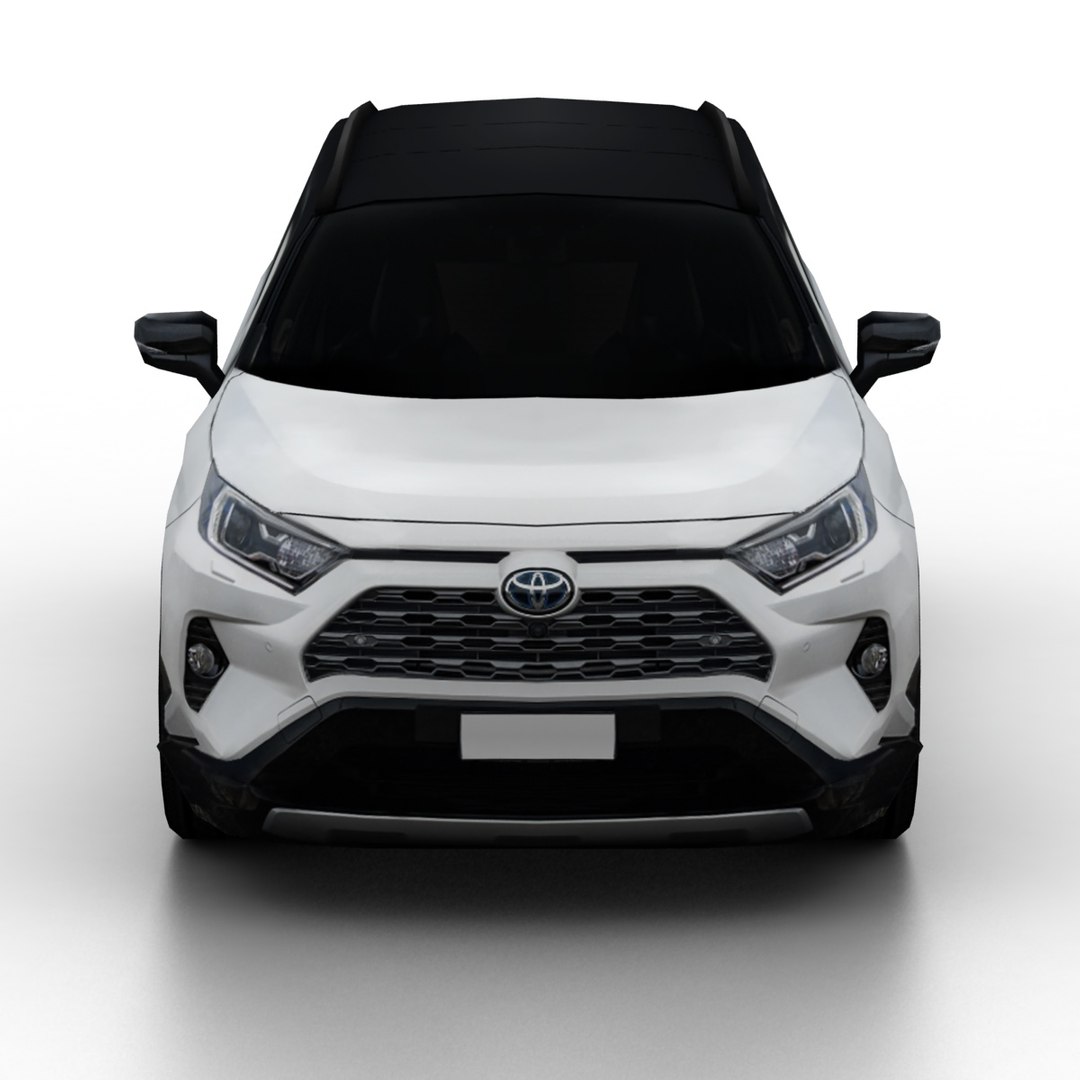 2019 Toyota Rav4 Hybrid 3D Model - TurboSquid 1380293