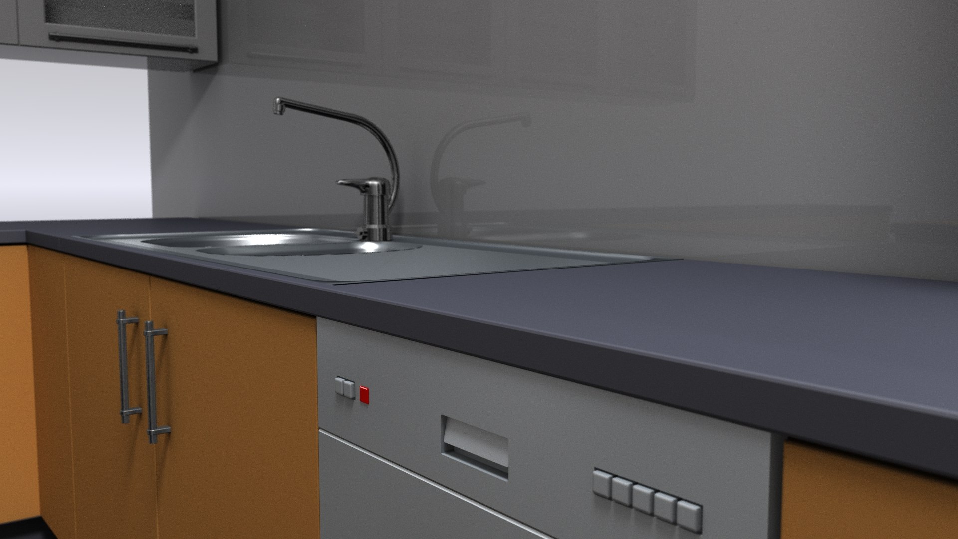 3D Kitchen X 2 - TurboSquid 2033388