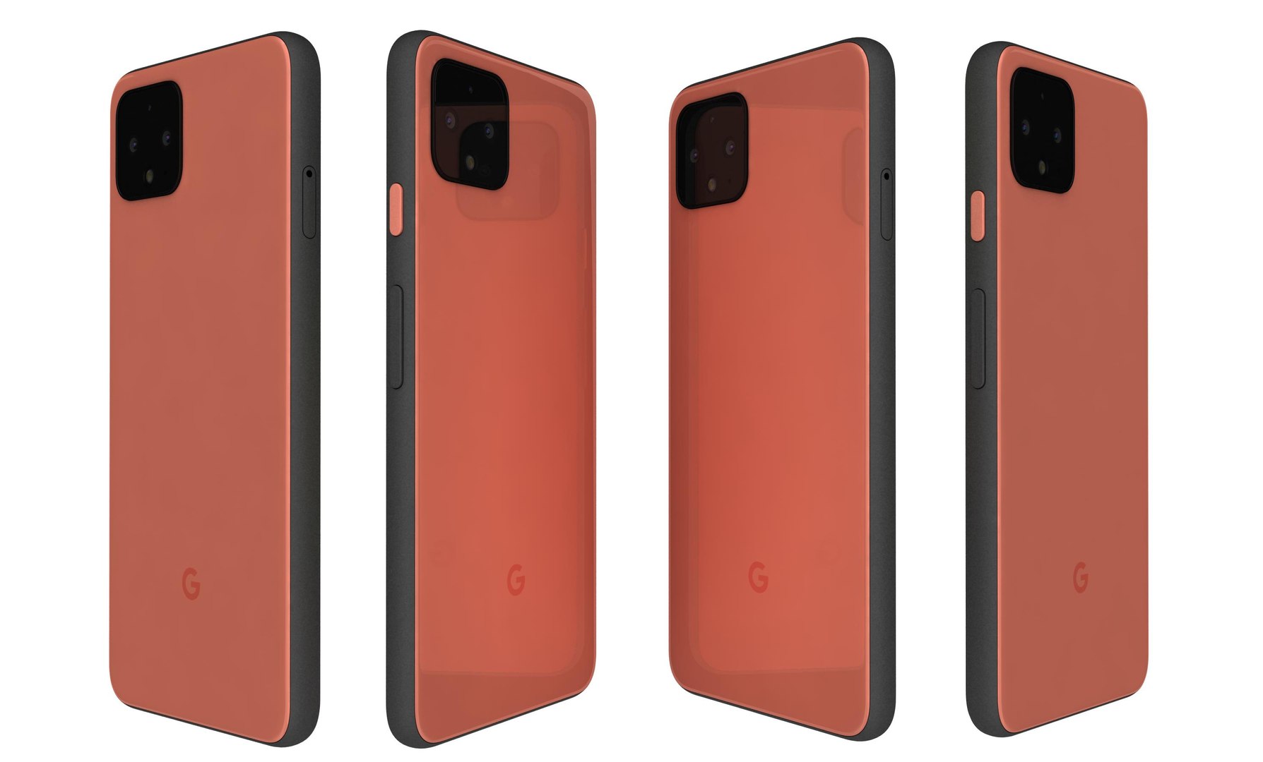 3D Google Pixel 4 Colors - TurboSquid 1466598