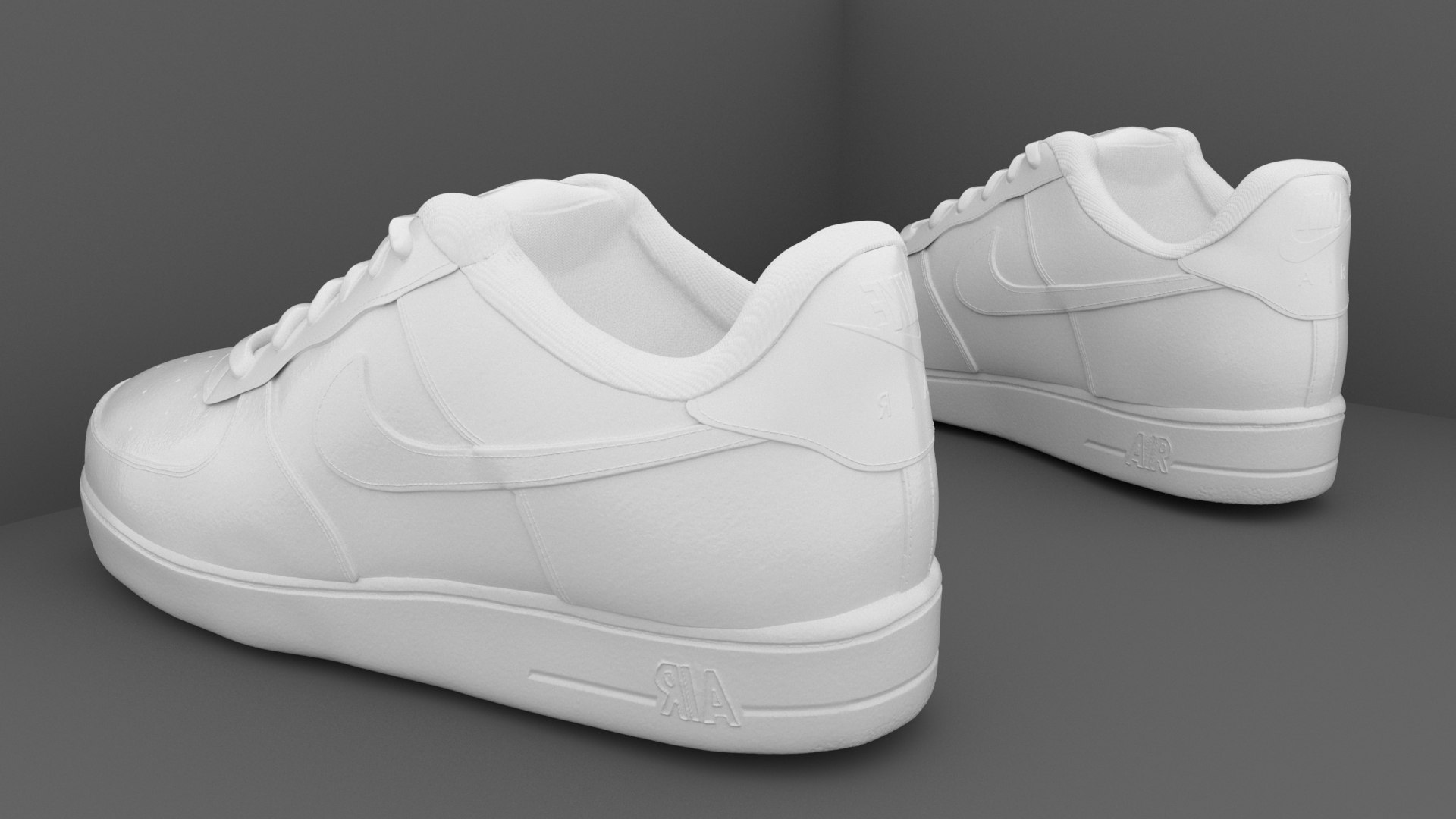 3D Nike Air Force 1 Model - TurboSquid 1794043