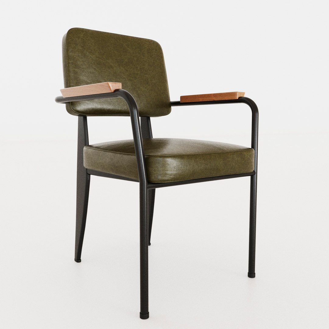 3D prouve chair design - TurboSquid 1701931