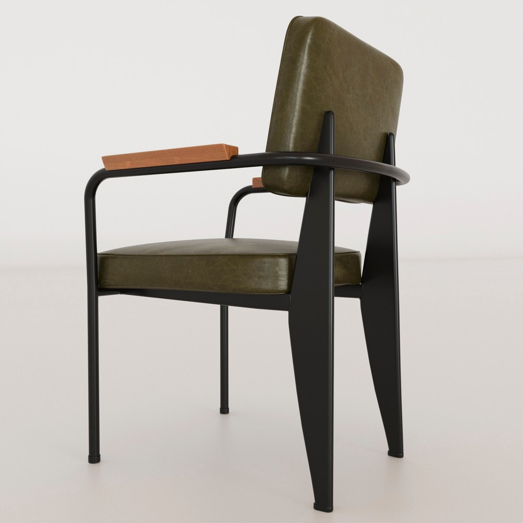 3D prouve chair design - TurboSquid 1701931