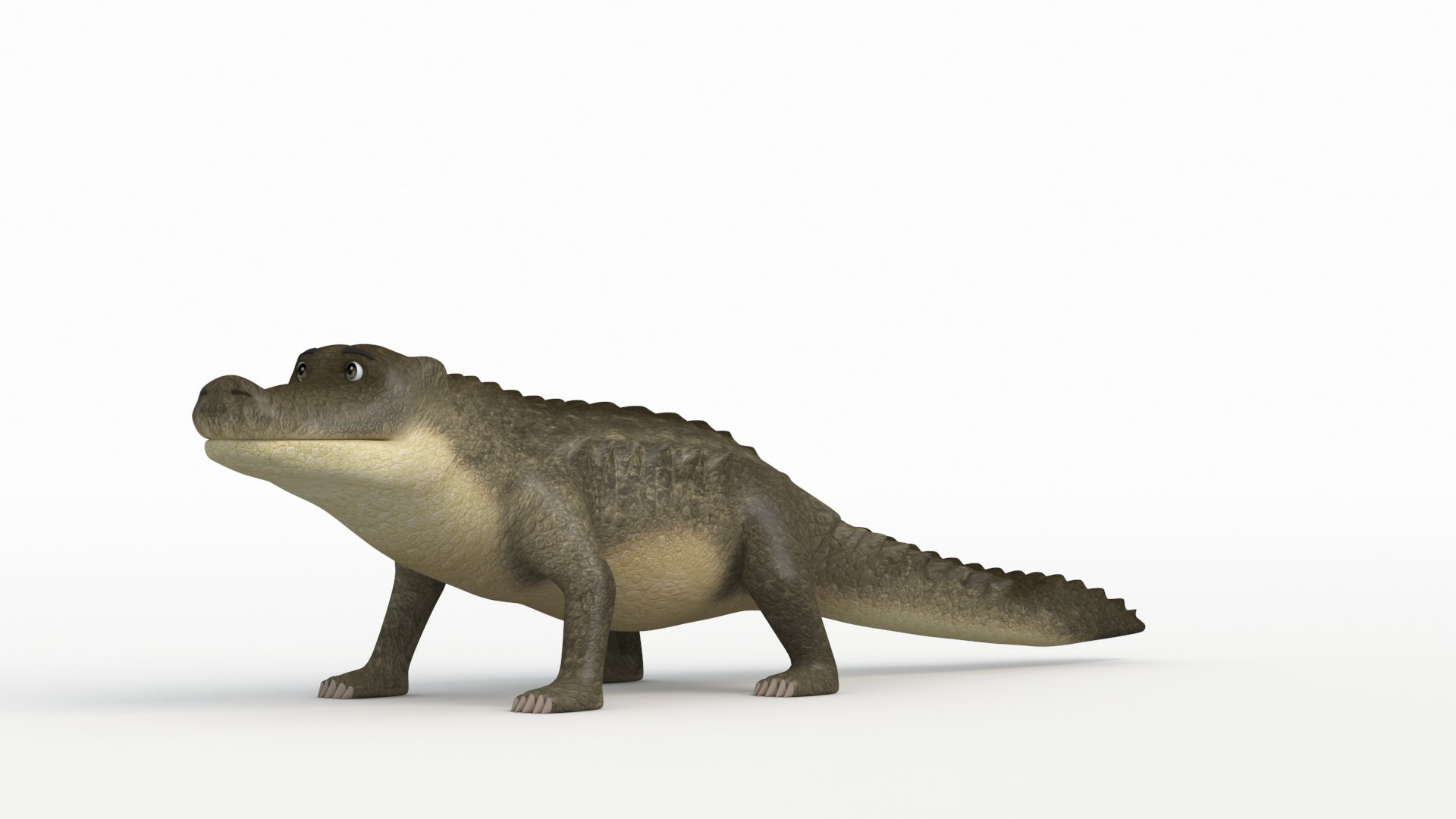 3D Crocodile - TurboSquid 2165402