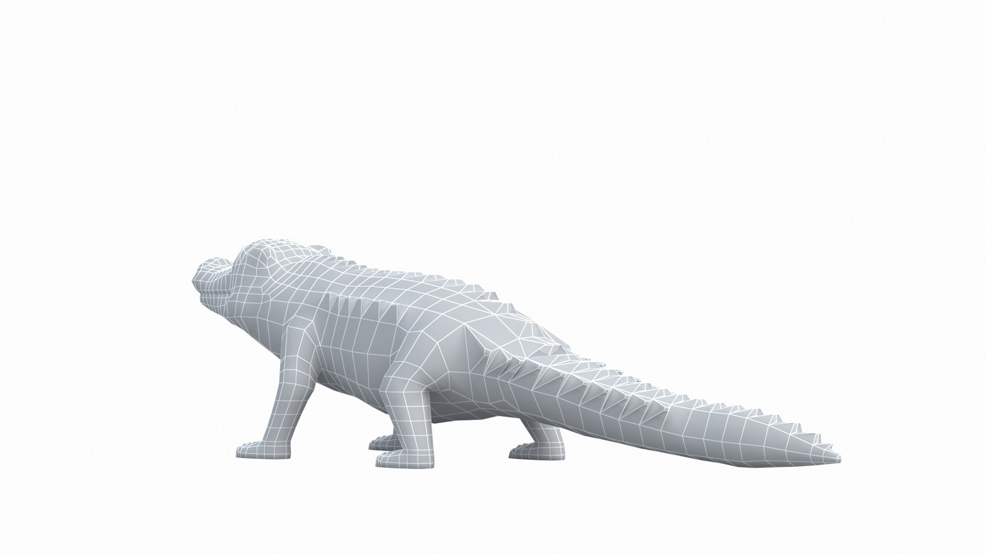 3D Crocodile - TurboSquid 2165402