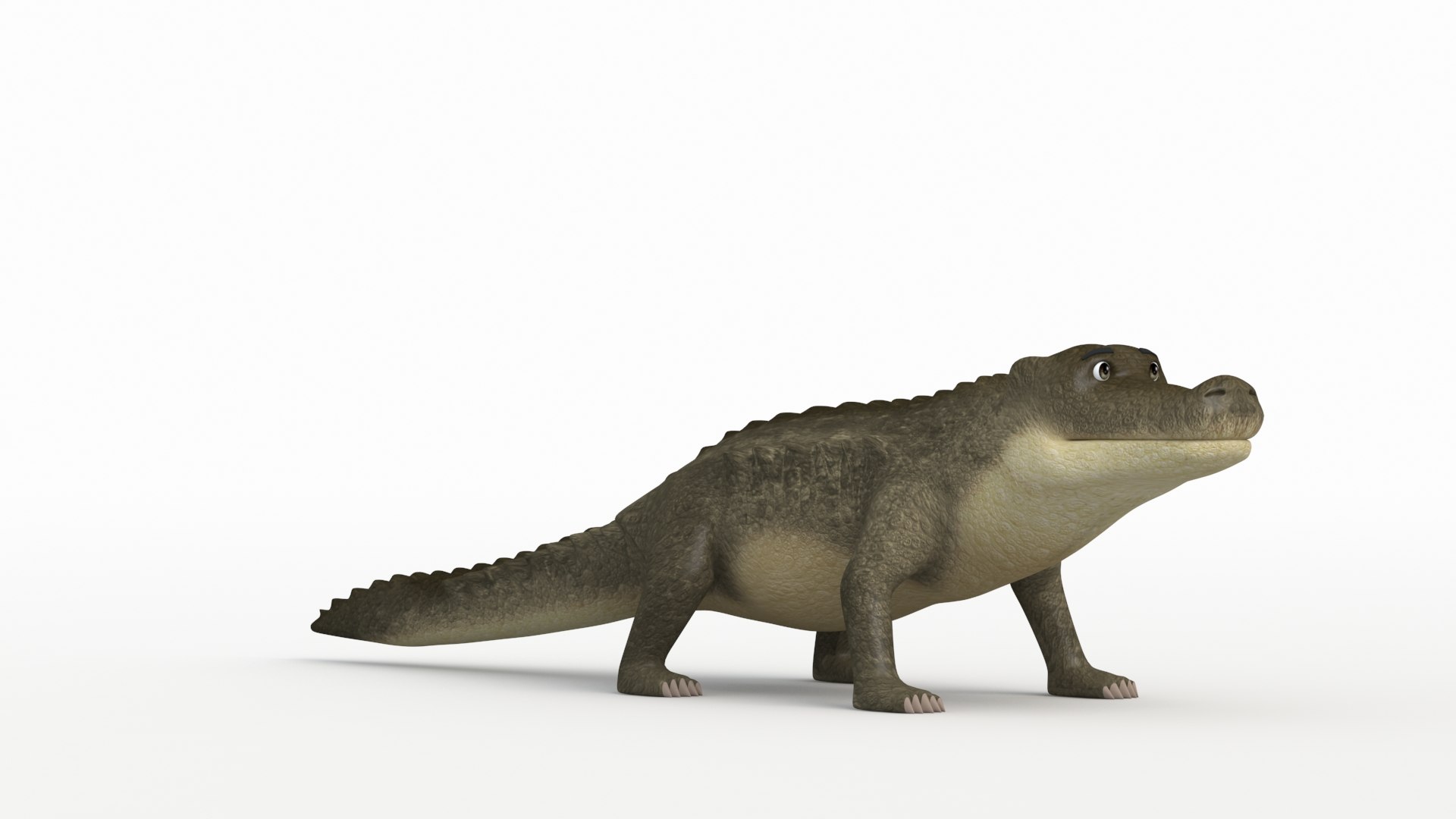 3D Crocodile - TurboSquid 2165402