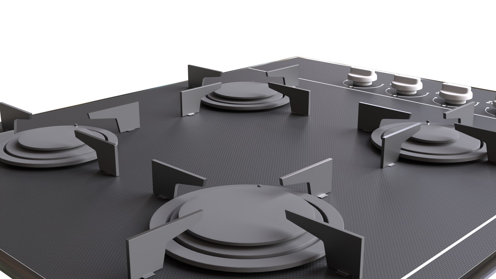 Cooktop - Built In Cooker M 2 Model - TurboSquid 2203363