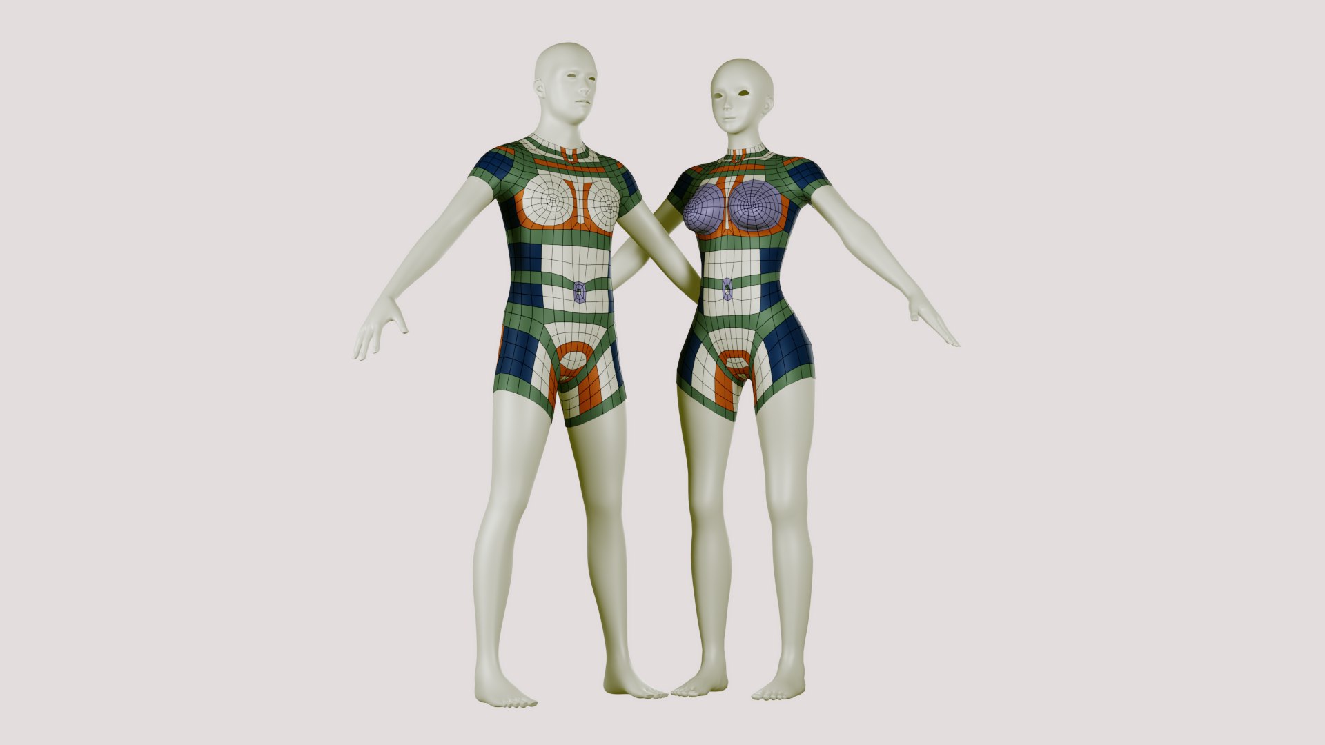 3D Model Human Body Base Mesh Topology - TurboSquid 2196084