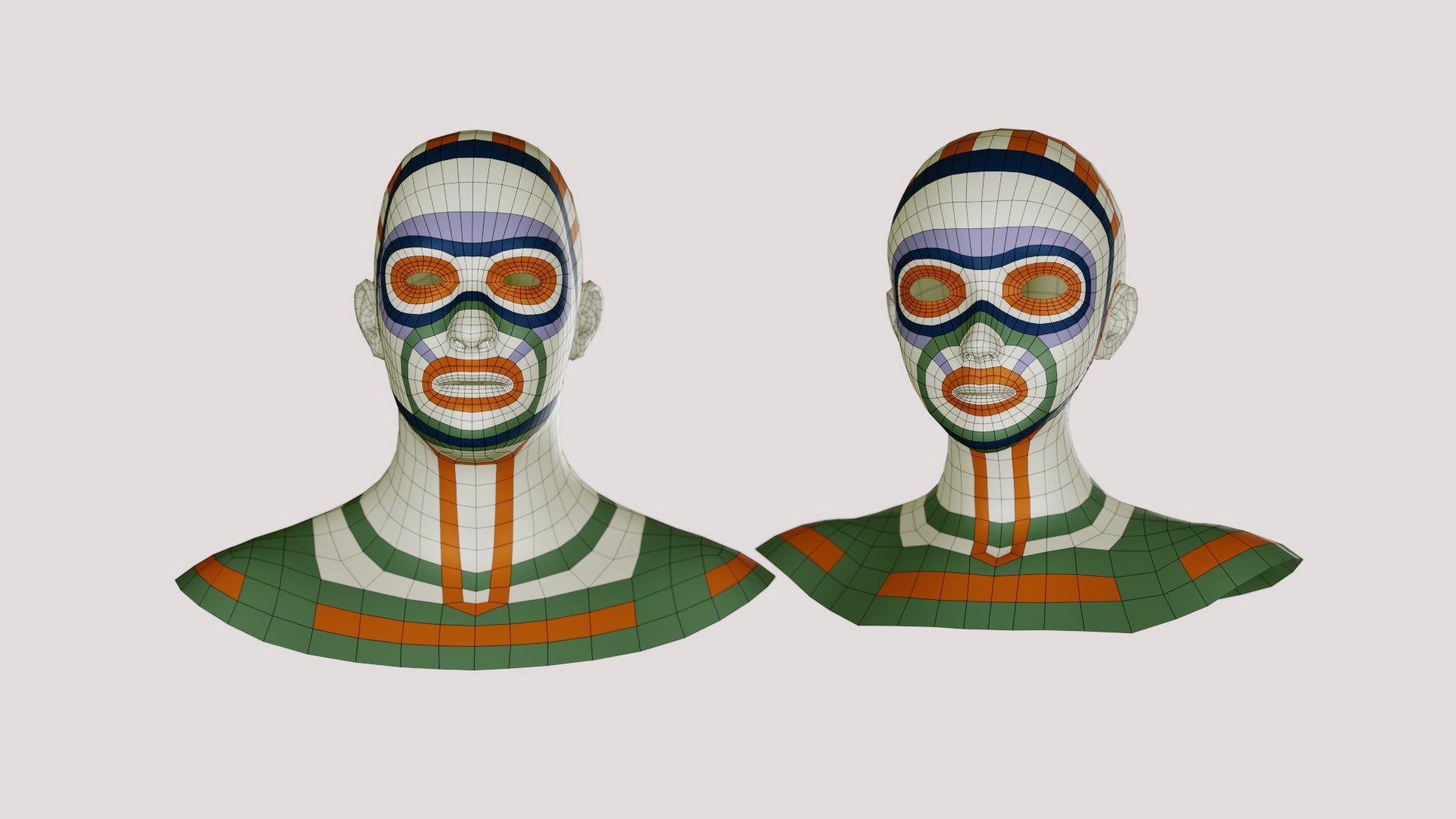 3D Model Human Body Base Mesh Topology - TurboSquid 2196084