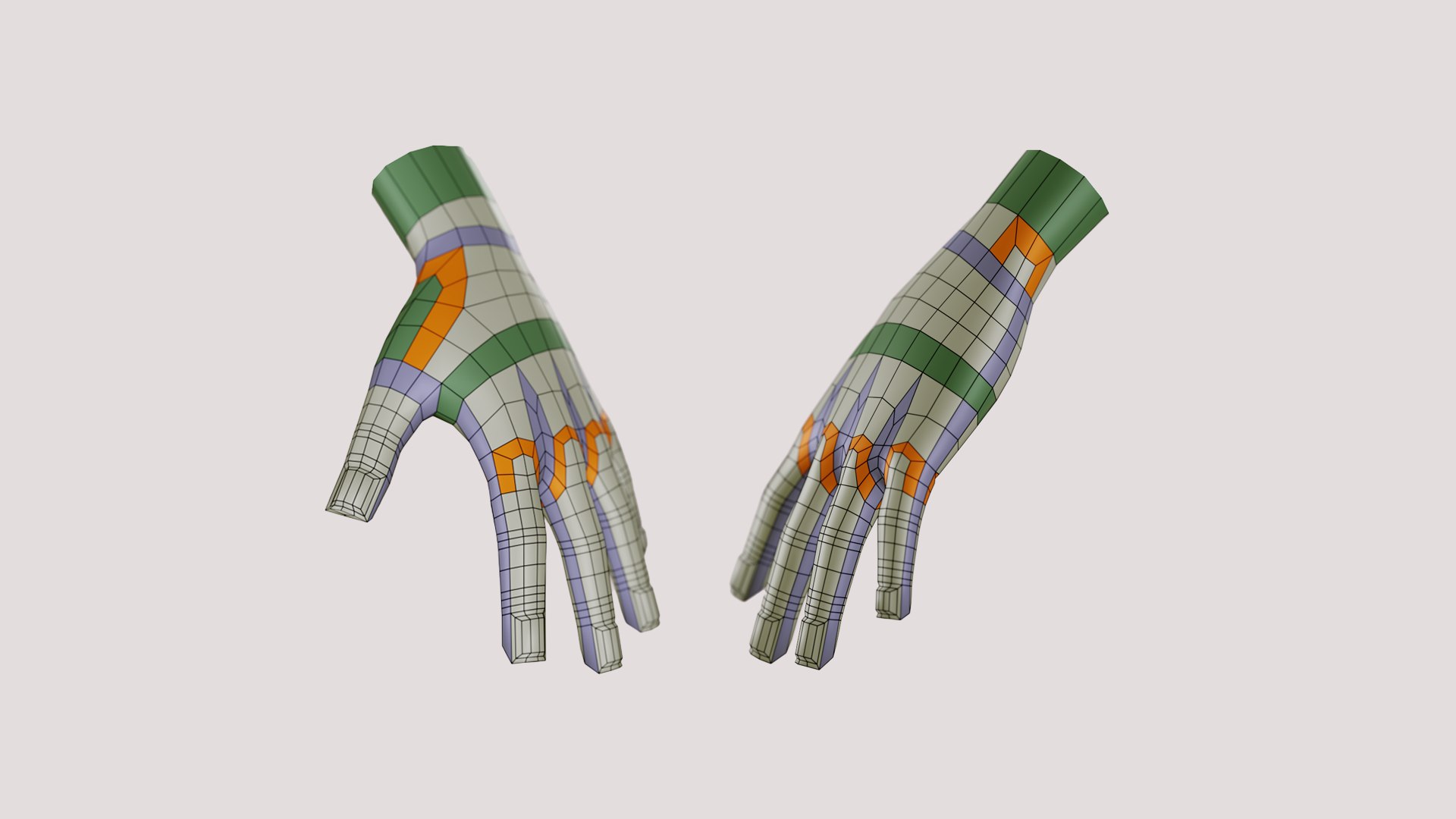 3D Model Human Body Base Mesh Topology - TurboSquid 2196084