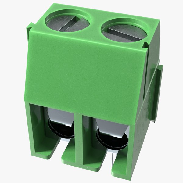 Screw Terminal Block model - TurboSquid 1942177
