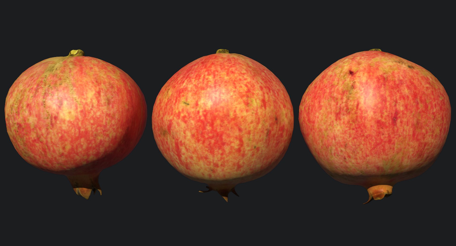 Pomegranate scan 3D | 1142551 | TurboSquid