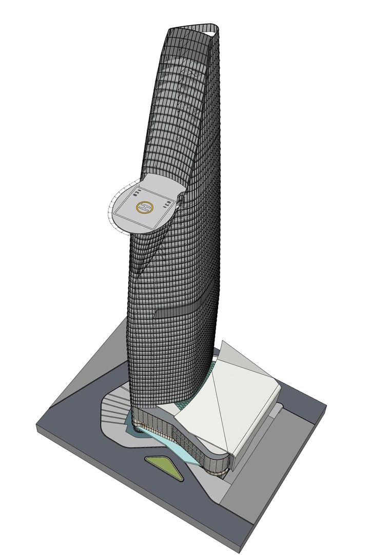 3D BITEXCO FINANCIAL TOWER Model - TurboSquid 2112191