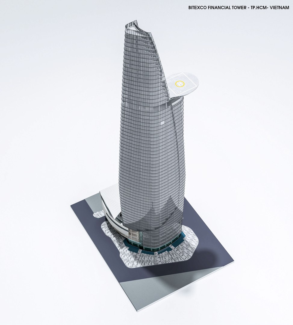3D BITEXCO FINANCIAL TOWER Model - TurboSquid 2112191