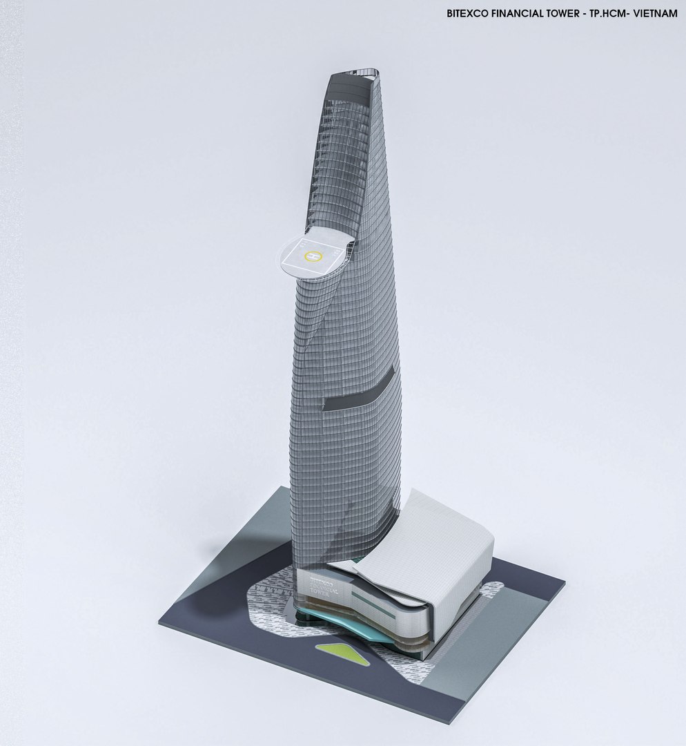 3D BITEXCO FINANCIAL TOWER Model - TurboSquid 2112191
