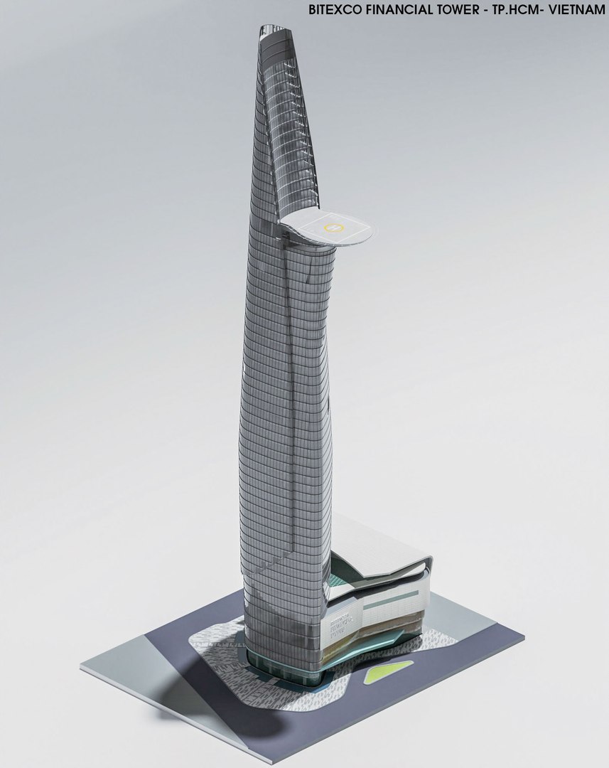 3D BITEXCO FINANCIAL TOWER Model - TurboSquid 2112191