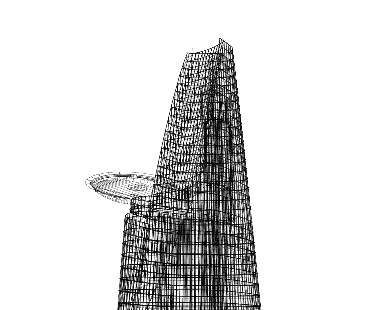 3D BITEXCO FINANCIAL TOWER Model - TurboSquid 2112191