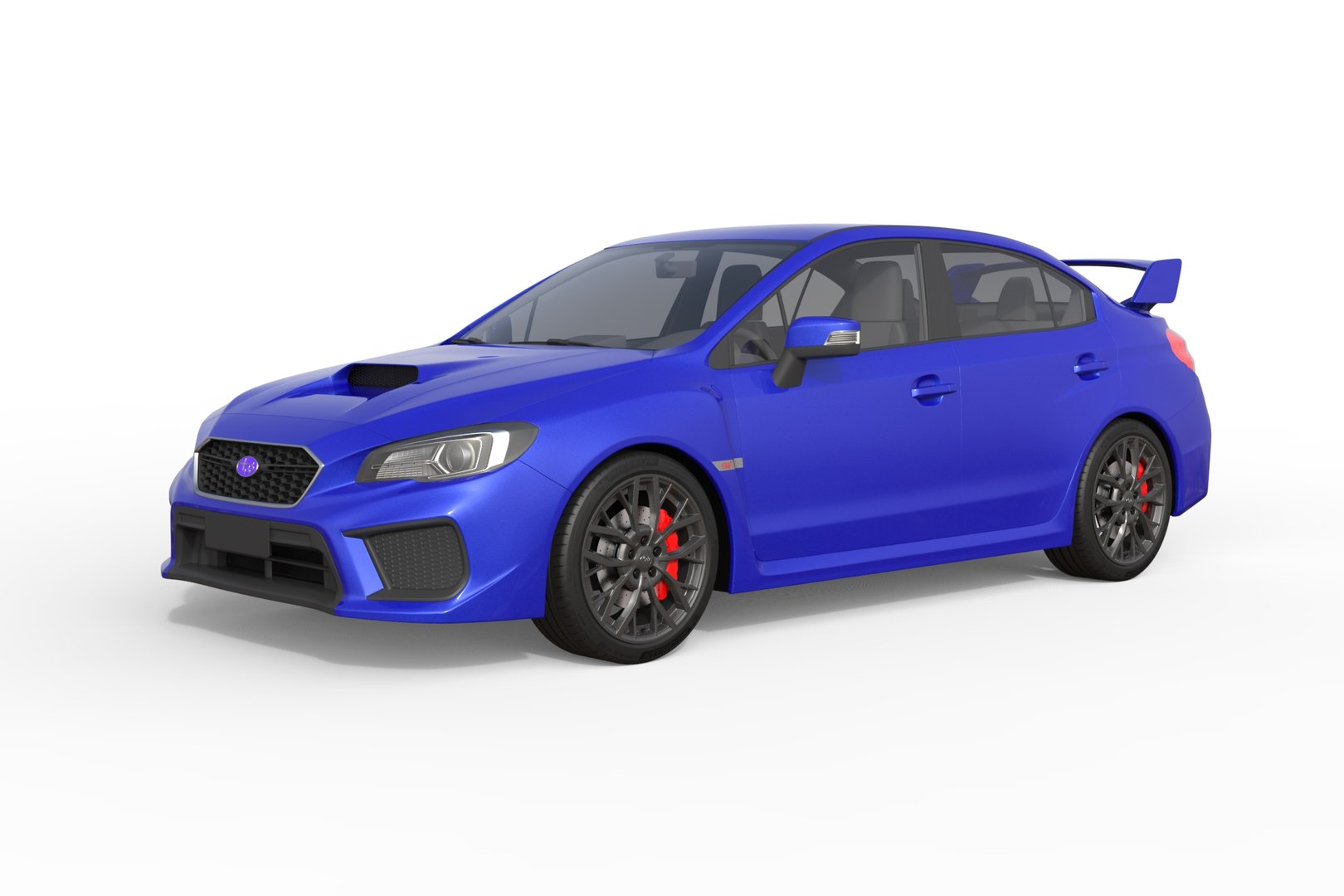 3D Subaru Impreza WRX STI 2019 Model - TurboSquid 2121280