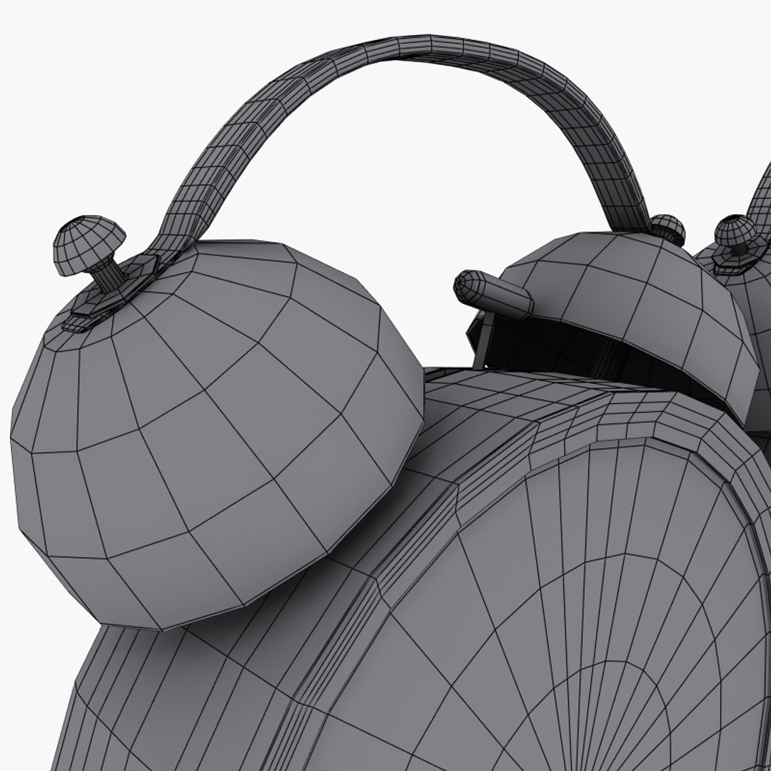 3d Model Alarm Clock Usa