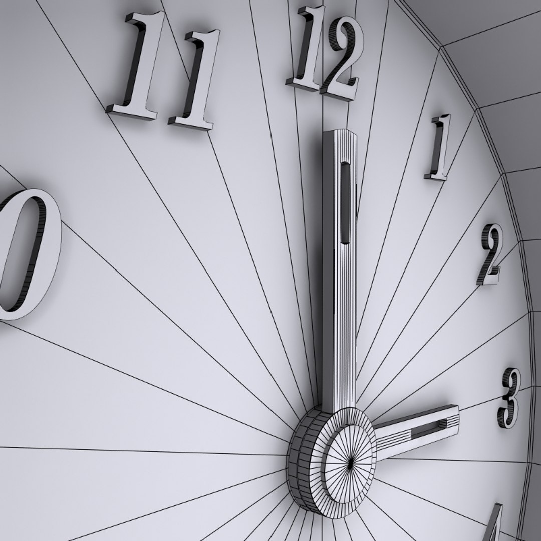 3d Model Alarm Clock Usa