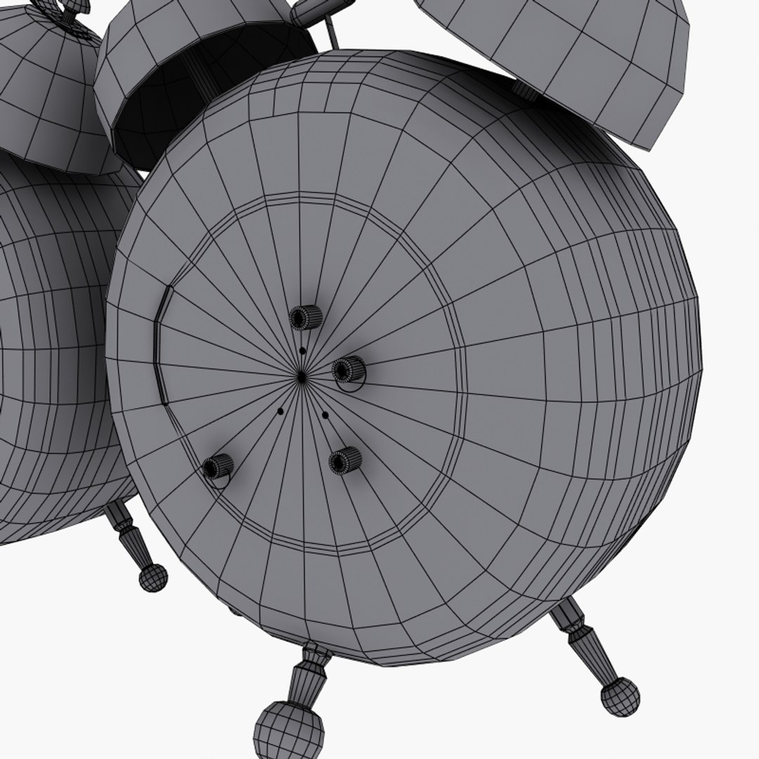 3d Model Alarm Clock Usa