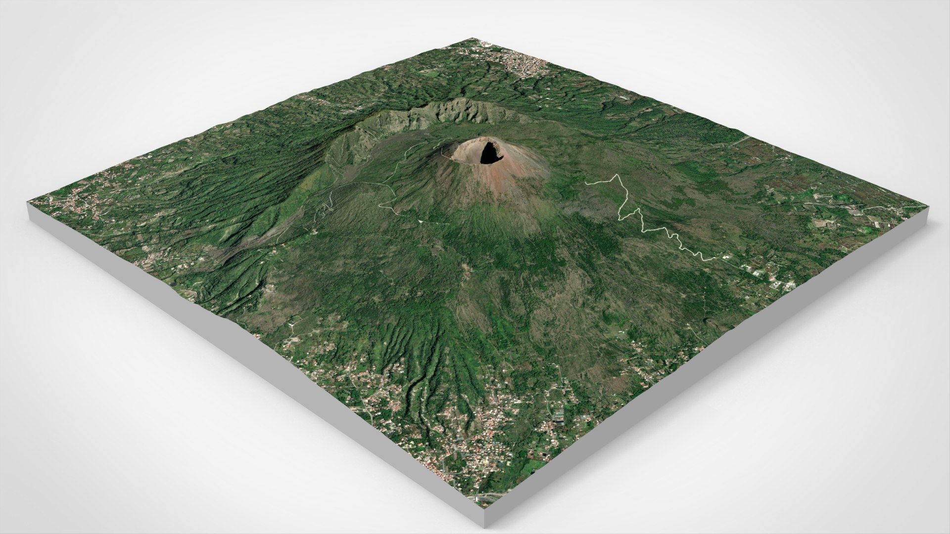 Volcano Vesuvius Italy Model - TurboSquid 2113503