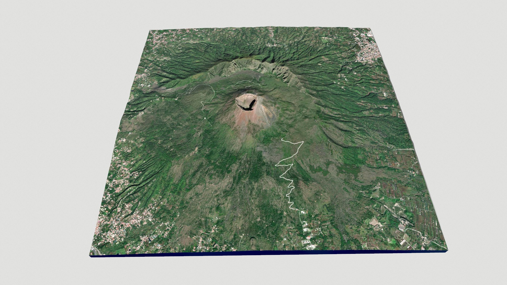 Volcano Vesuvius Italy Model - TurboSquid 2113503