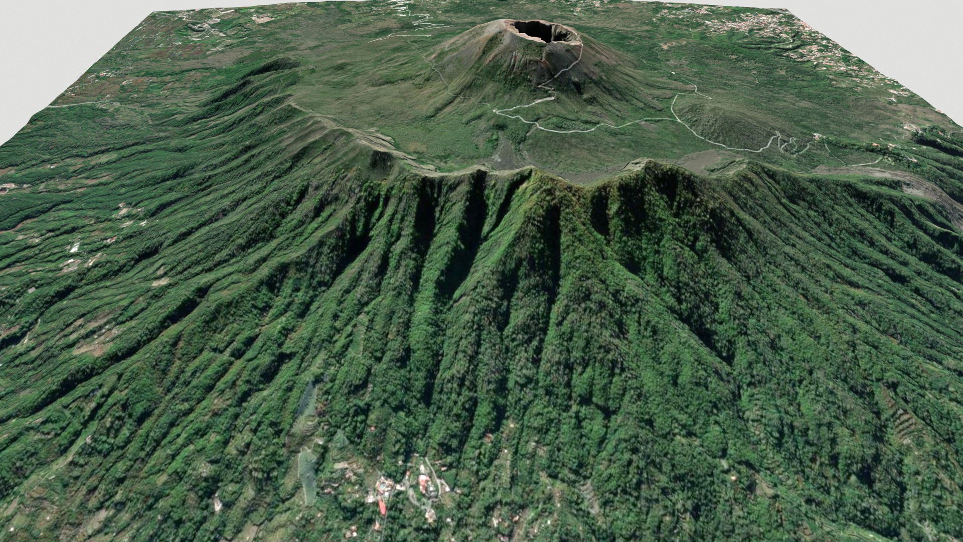 Volcano Vesuvius Italy Model - TurboSquid 2113503