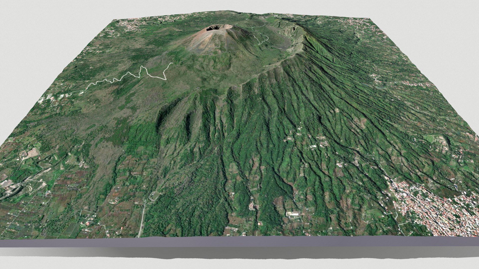 Volcano Vesuvius Italy Model - TurboSquid 2113503
