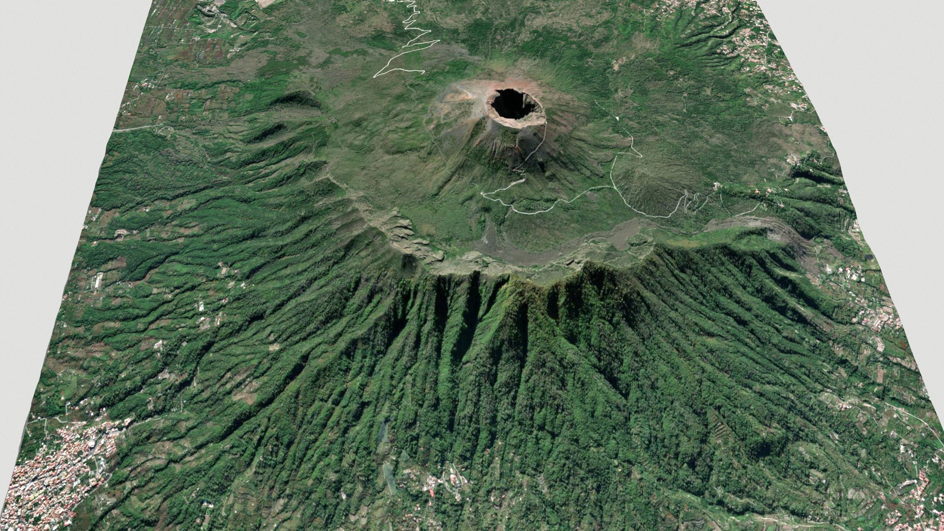Volcano Vesuvius Italy Model - TurboSquid 2113503