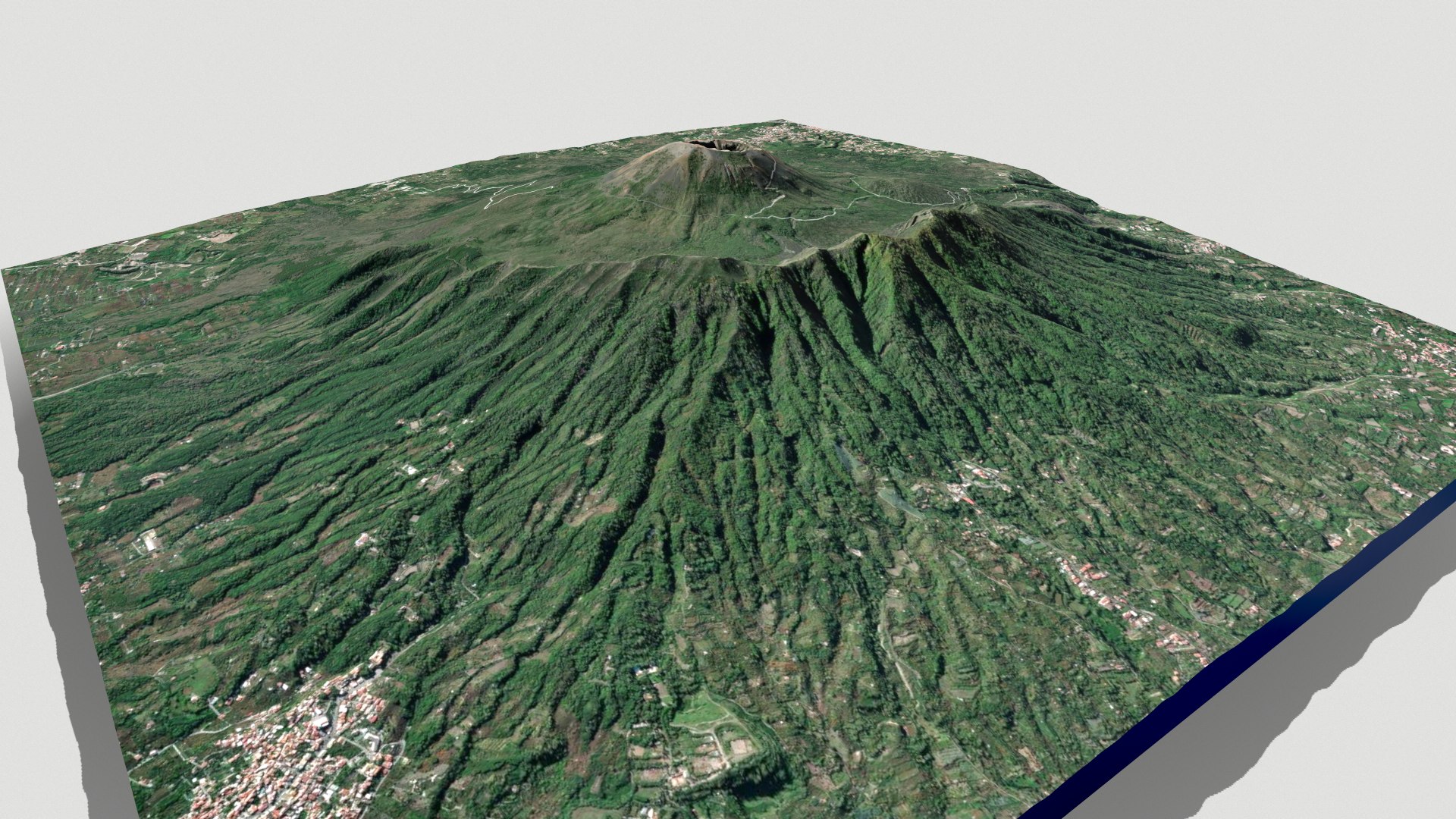 Volcano Vesuvius Italy Model - TurboSquid 2113503