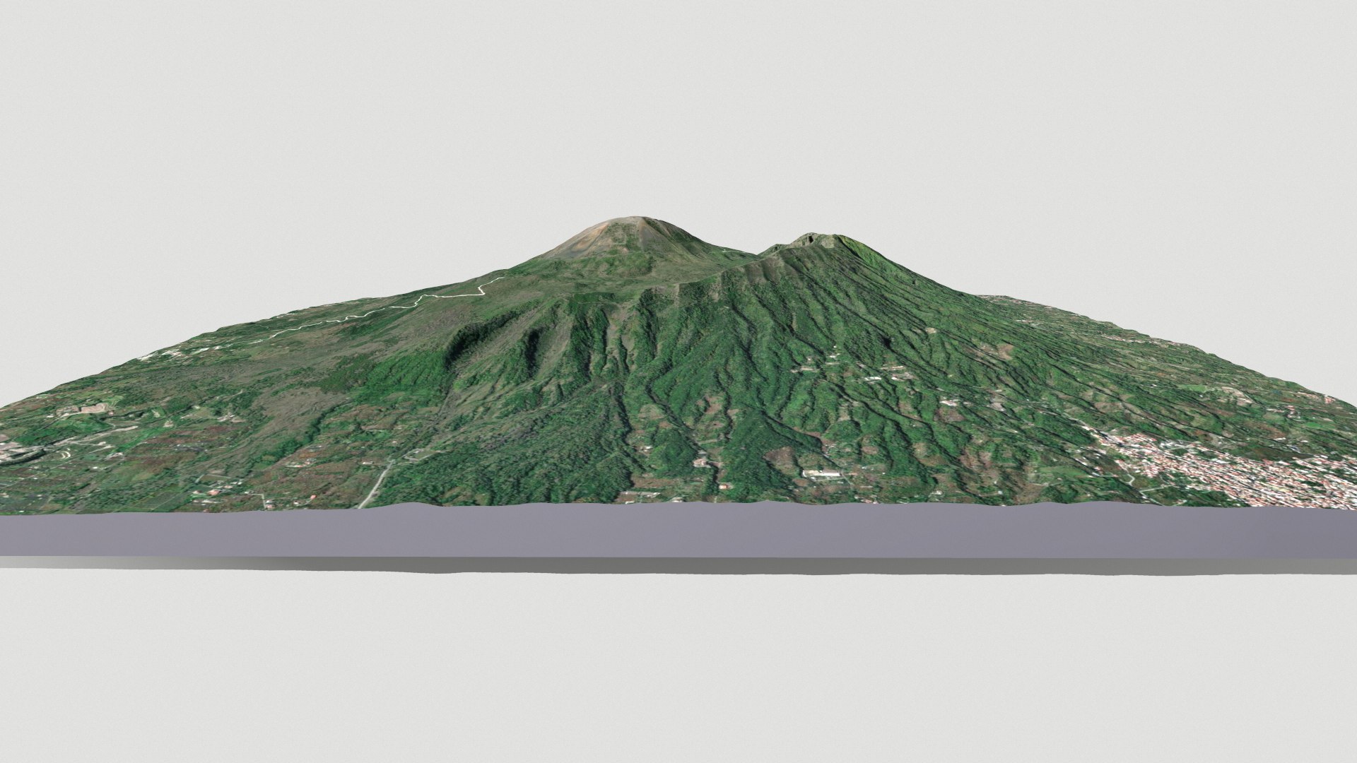 Volcano Vesuvius Italy Model - TurboSquid 2113503