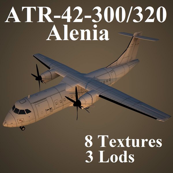 ATR 42 3D Models for Download | TurboSquid