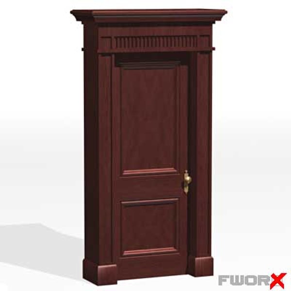 3d model of door