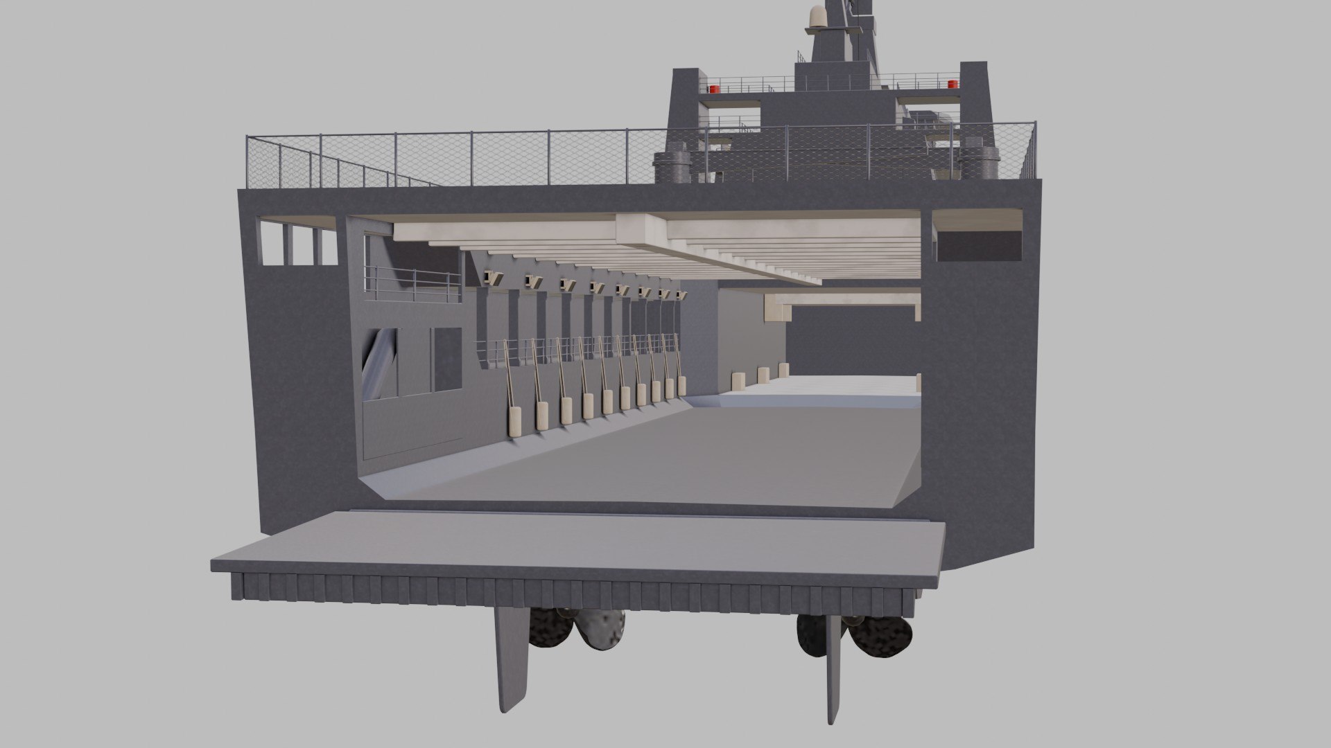 Endurance-class Tank Landing Ship 3D Model - TurboSquid 2167358