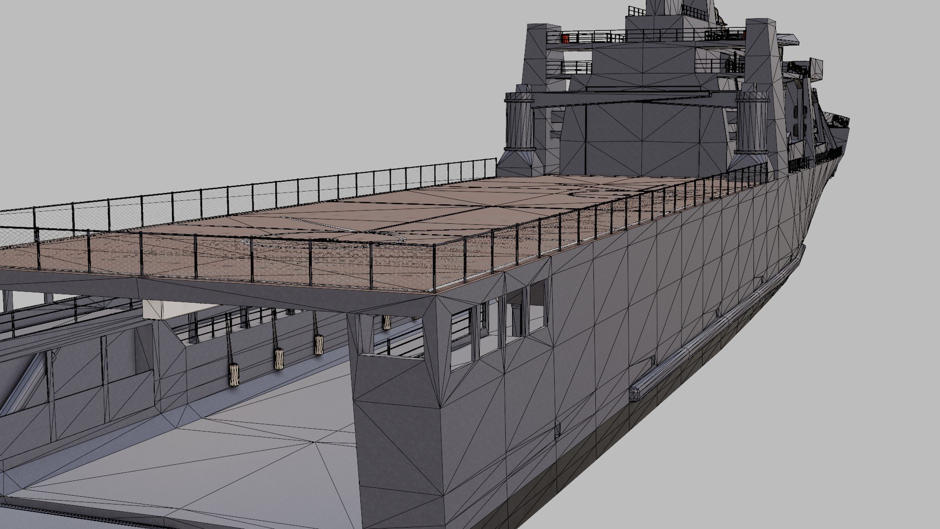 Endurance-class Tank Landing Ship 3D Model - TurboSquid 2167358