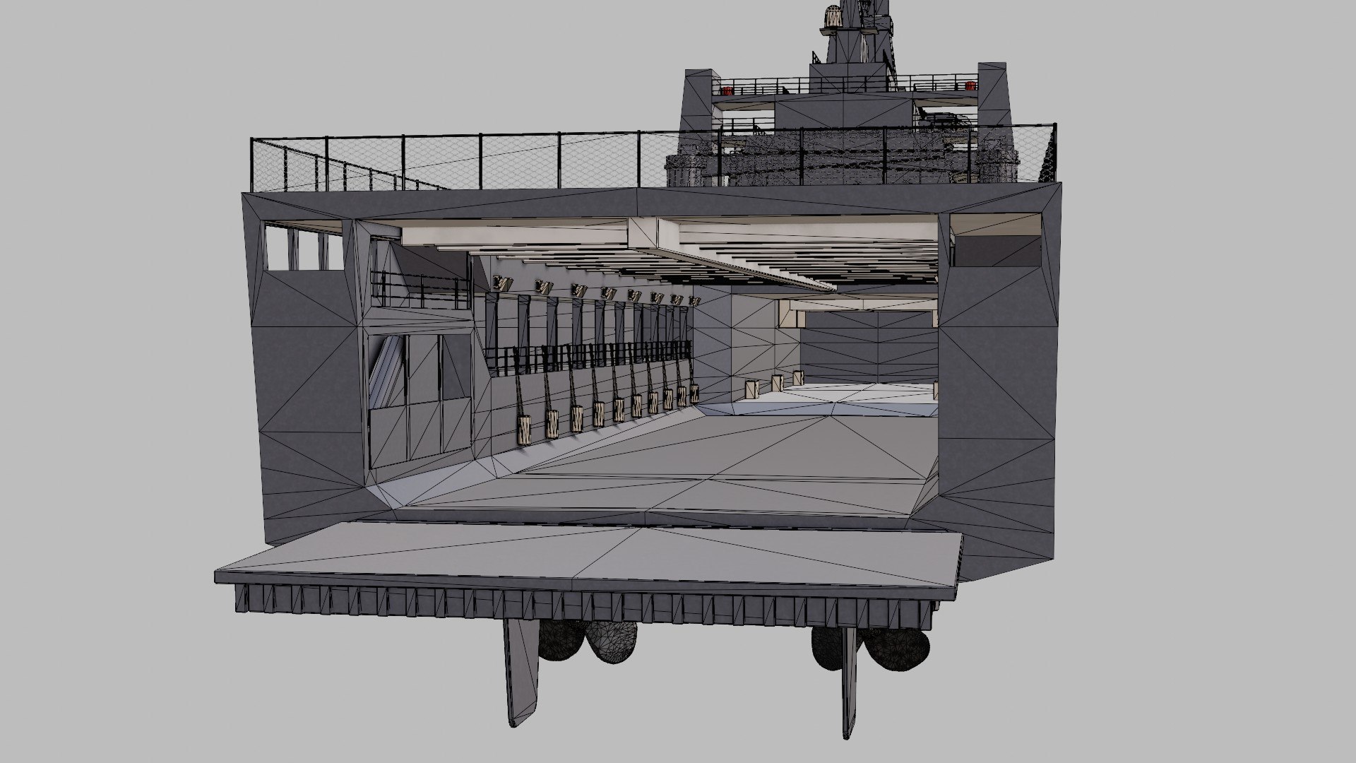 Endurance-class Tank Landing Ship 3D Model - TurboSquid 2167358