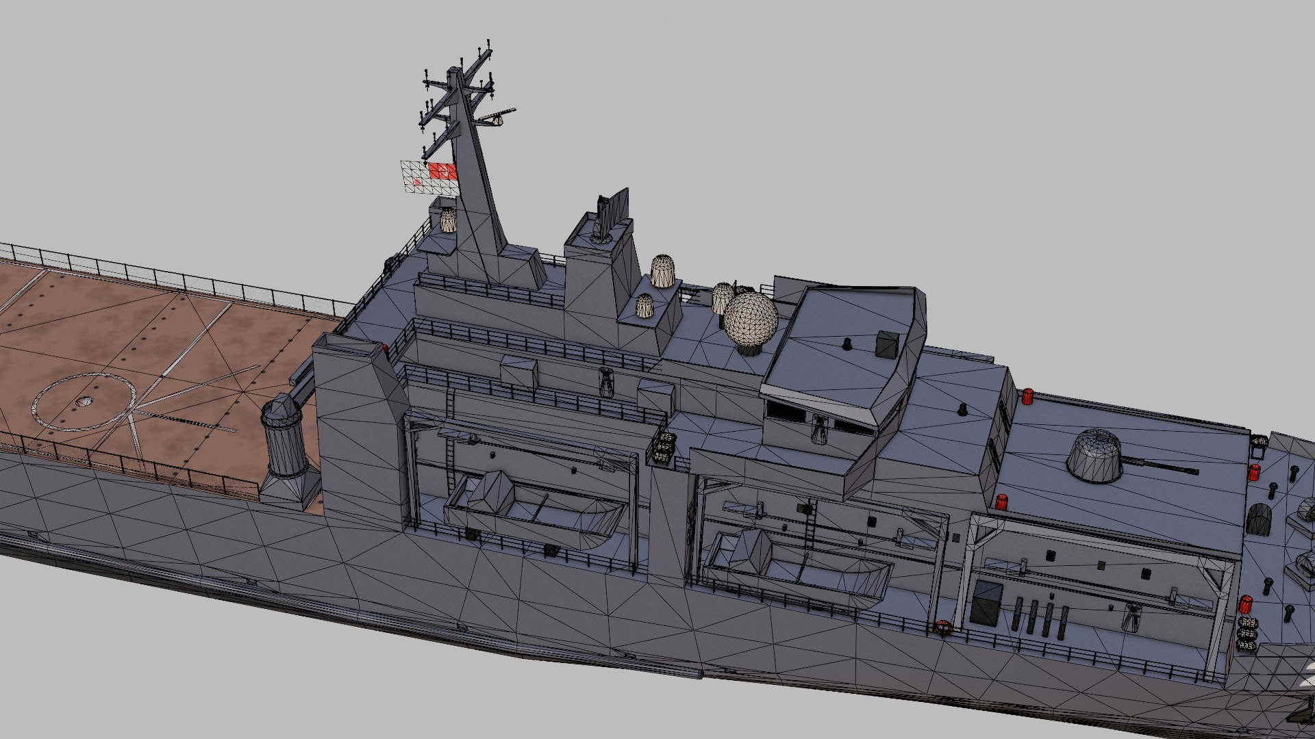 Endurance-class Tank Landing Ship 3D Model - TurboSquid 2167358