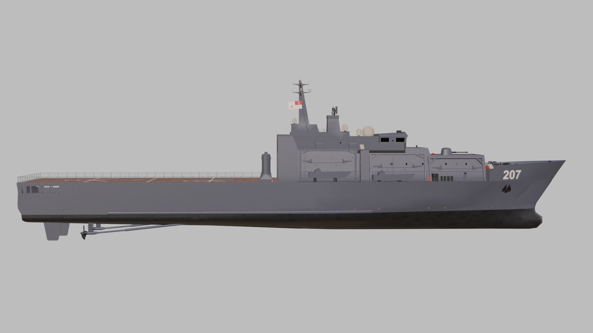 Endurance-class Tank Landing Ship 3D Model - TurboSquid 2167358