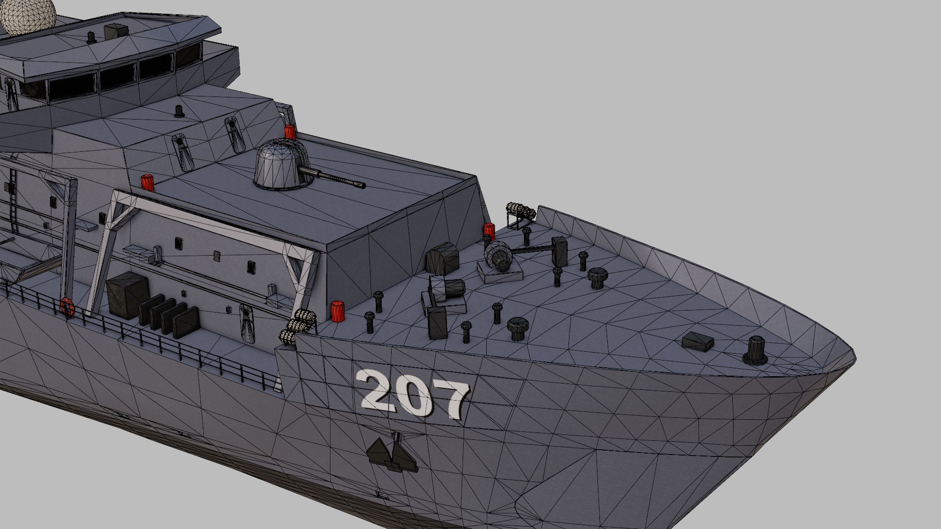 Endurance-class Tank Landing Ship 3D Model - TurboSquid 2167358