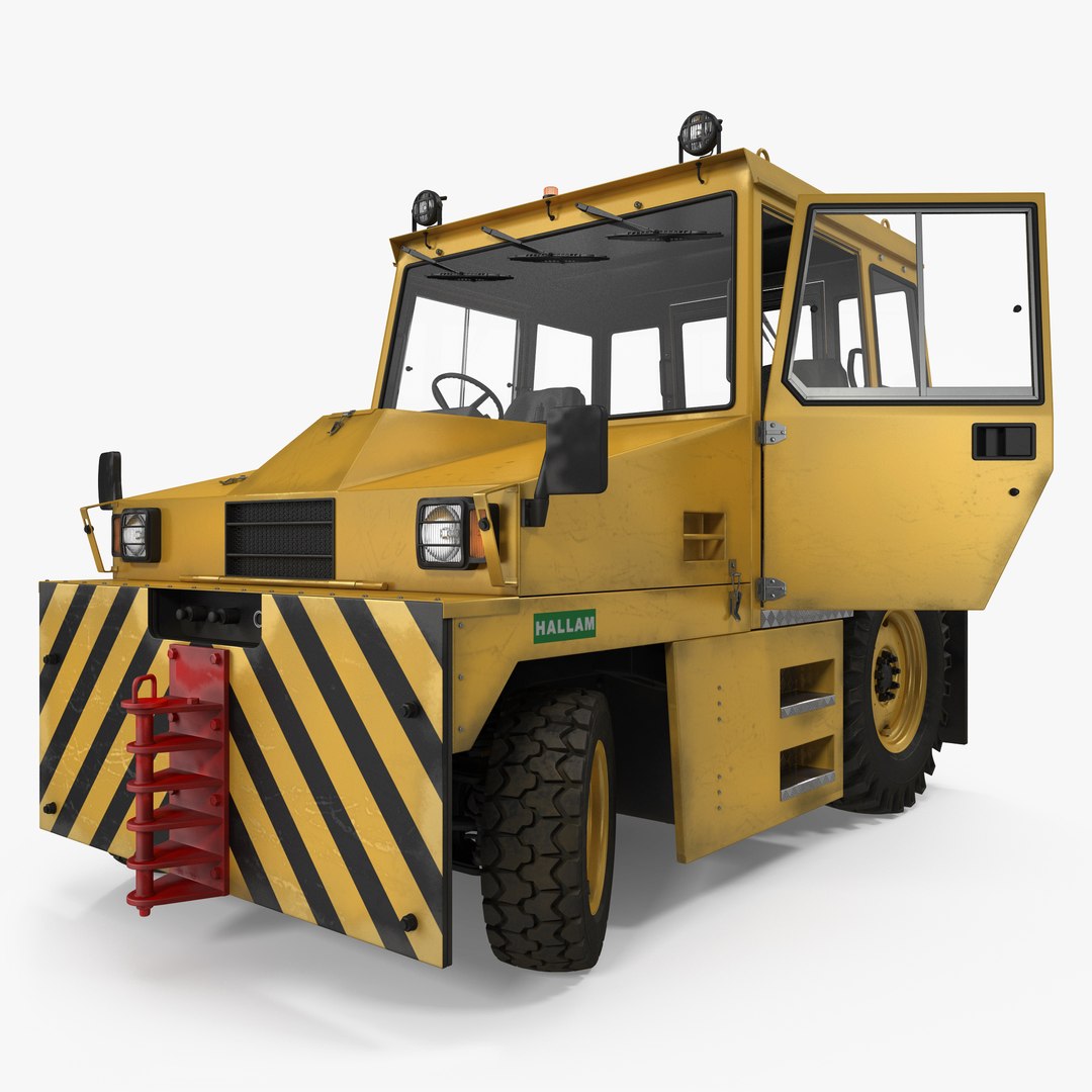 3d push tractor hallam he50 model