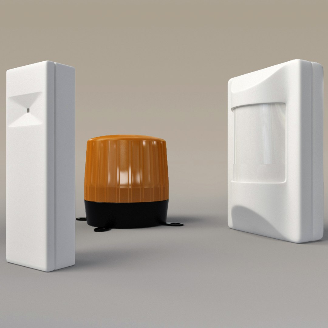 3d alarm modelled