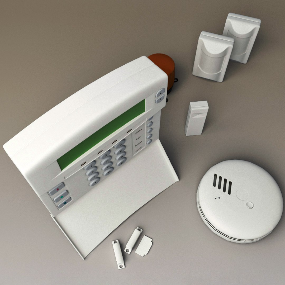 3d alarm modelled