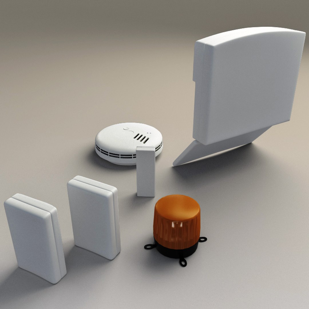 3d alarm modelled