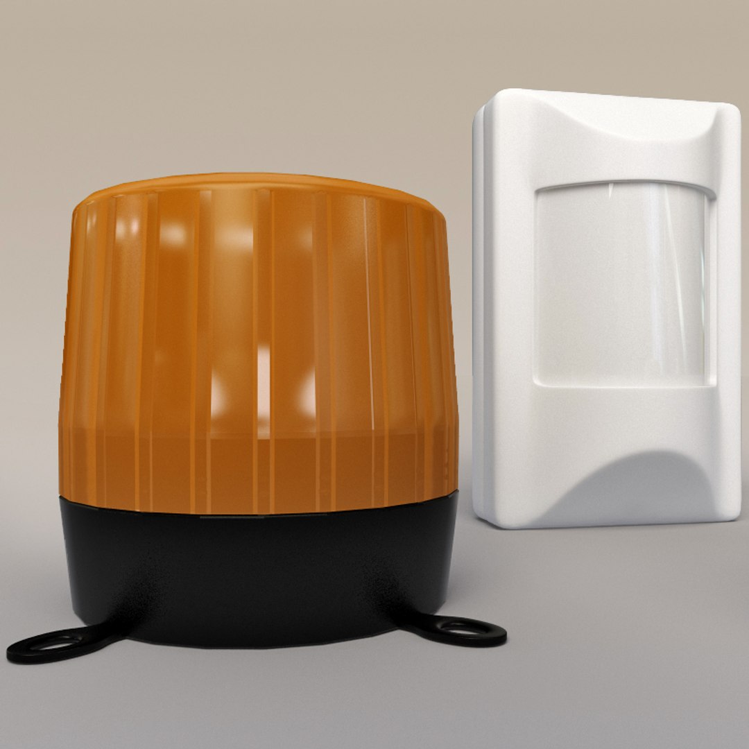3d alarm modelled