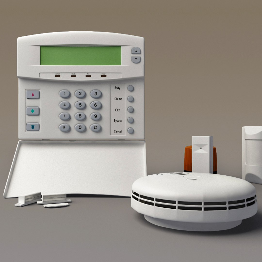 3d alarm modelled
