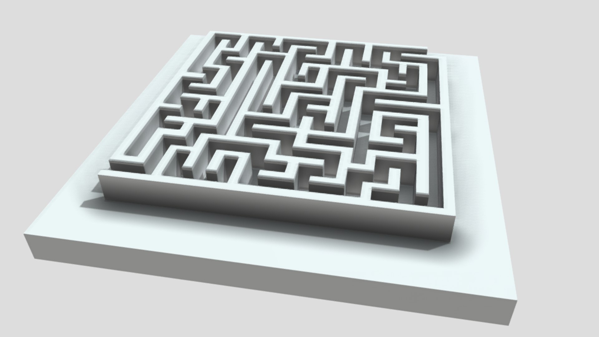 3D Labyrinth - MAZE Model - TurboSquid 1974182