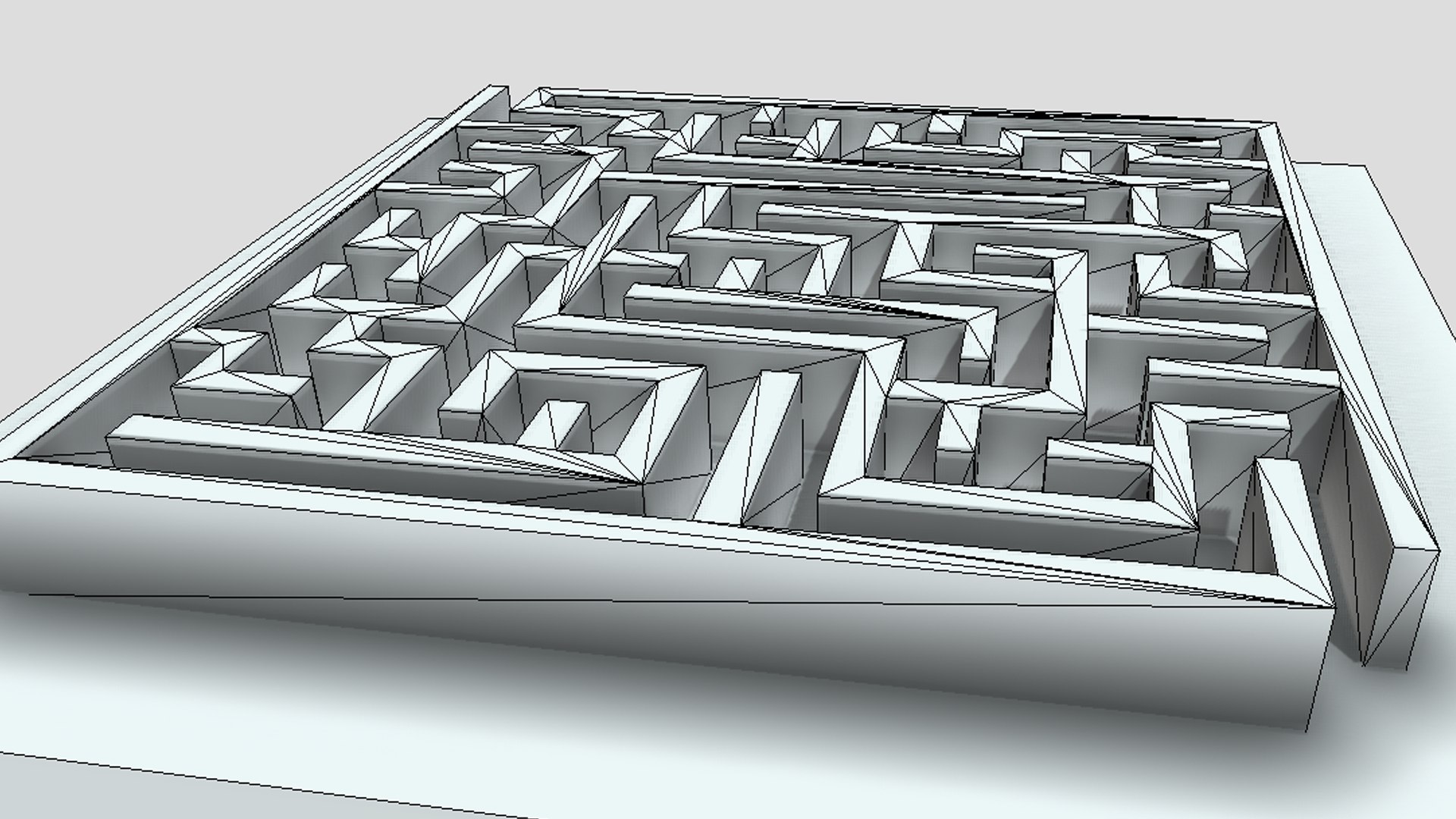 3D Labyrinth - MAZE Model - TurboSquid 1974182