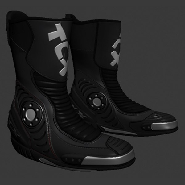 3d boot model