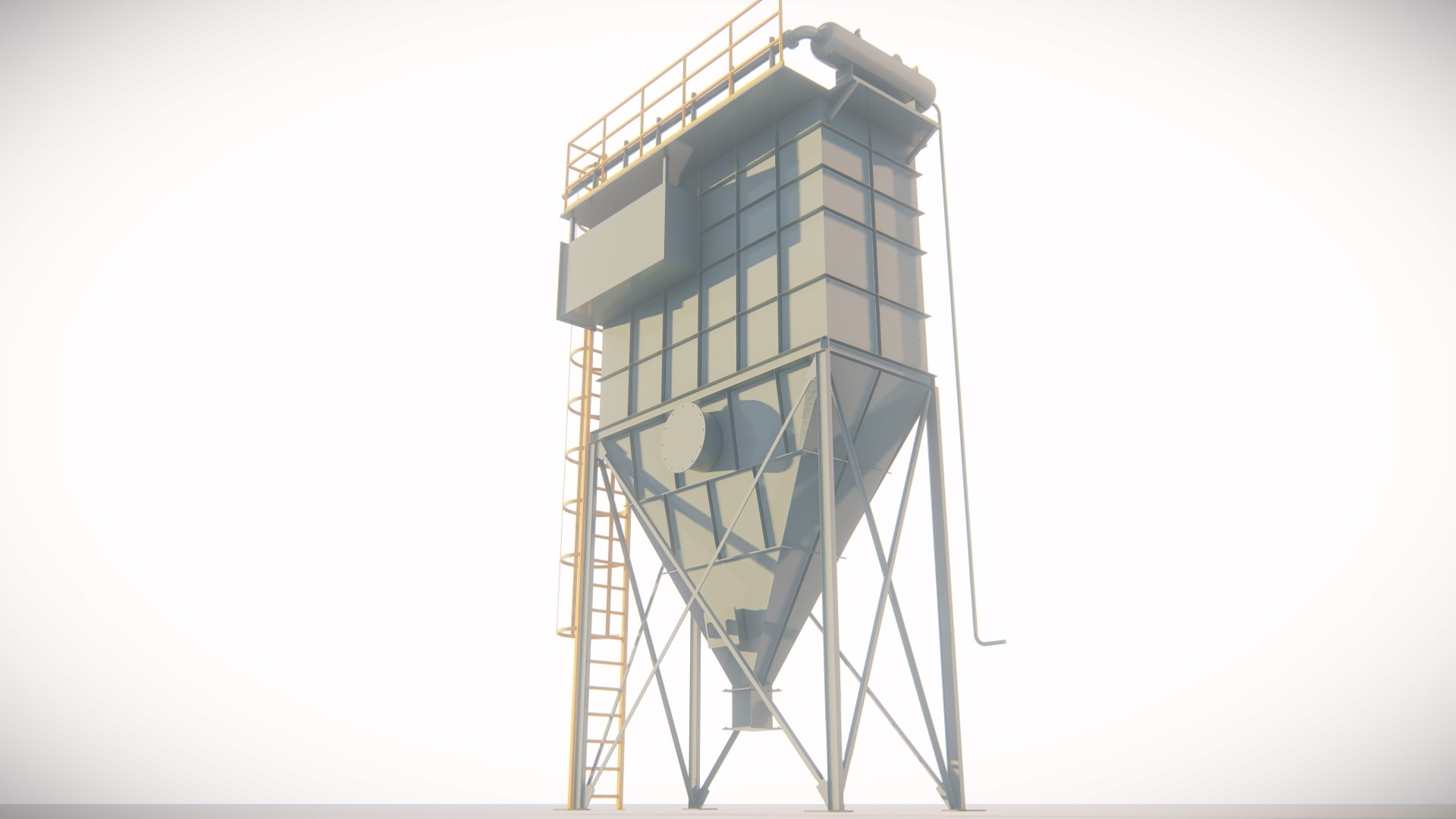 3D dust collector model - TurboSquid 2171143