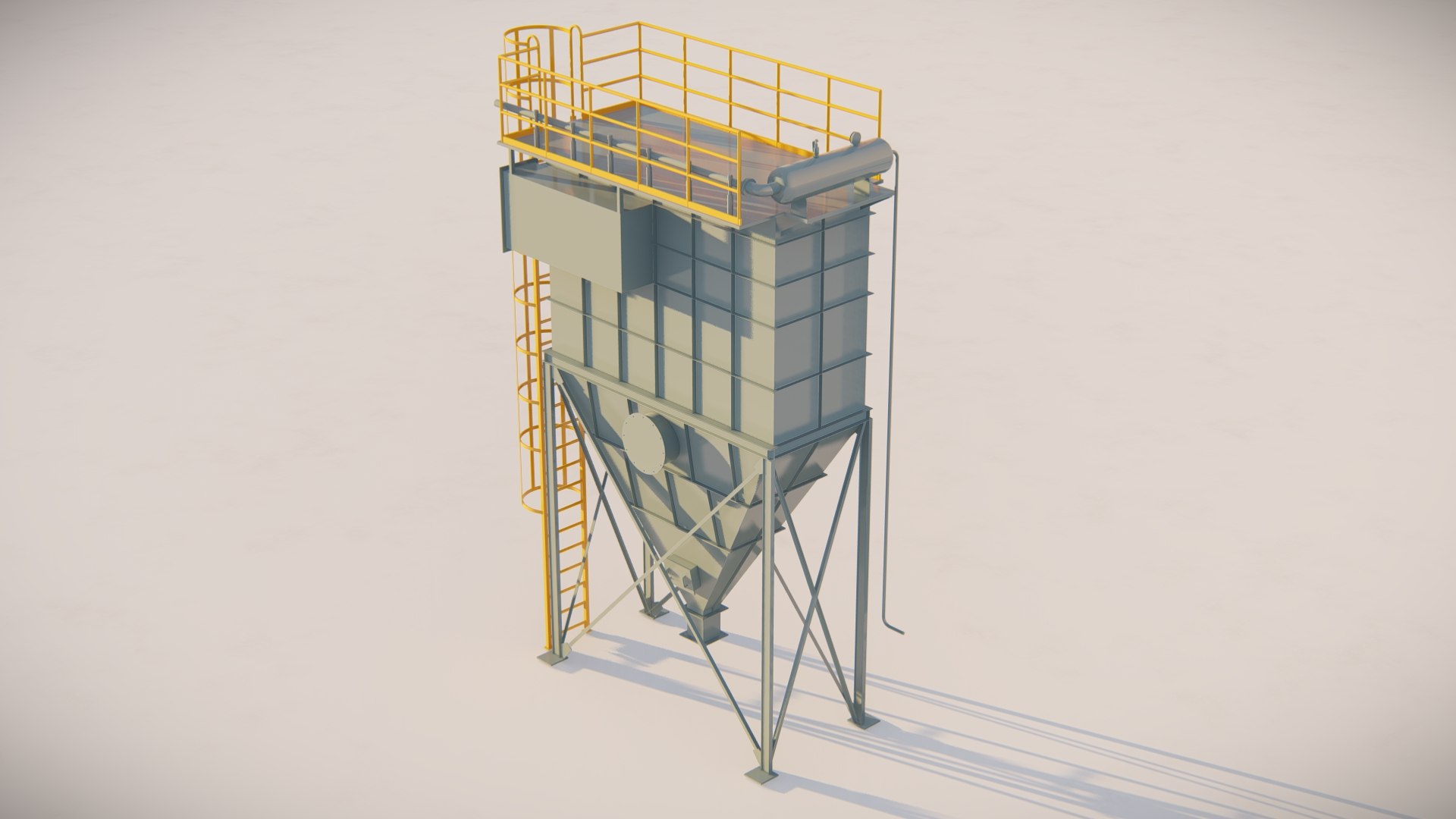 3D dust collector model - TurboSquid 2171143